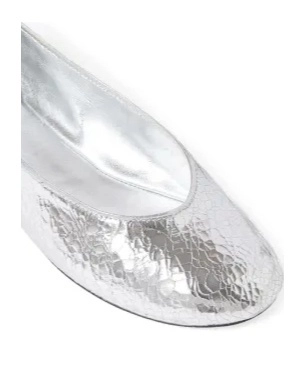 Gimaguas Metallic Effect Ballerina Flats