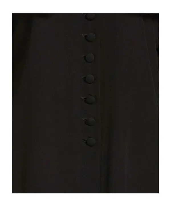 Chloé Ruched Crepe Shirt With Lace Trims