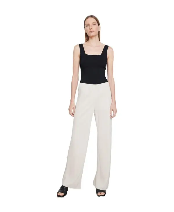 Vince High-waist Wide-leg Trousers