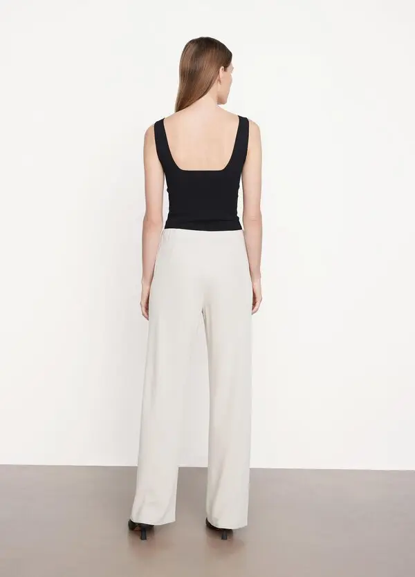 Vince High-waist Wide-leg Trousers