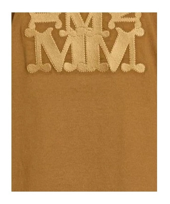 Max Mara Crew-neck Short-sleeve T-shirt - Brown