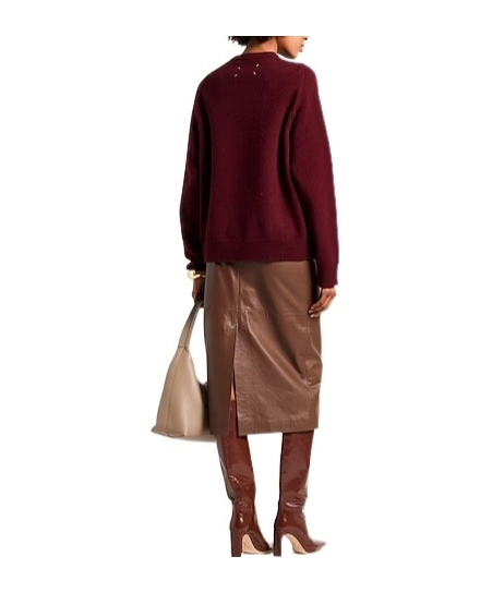 MAISON MARGIELA Wool Crewneck Long Sleeve Jumper
