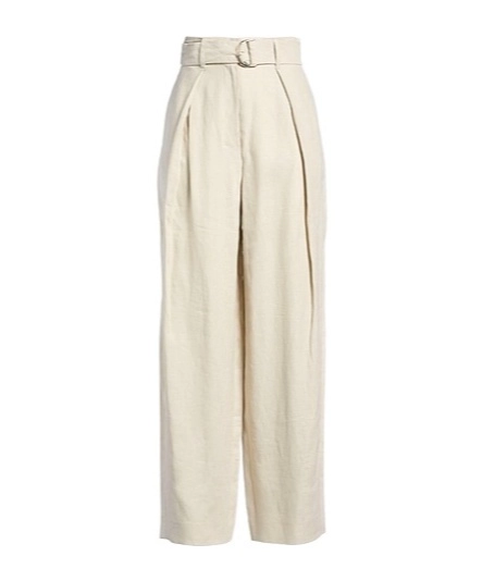 Max Mara Loose Straight-leg Pants - Nude