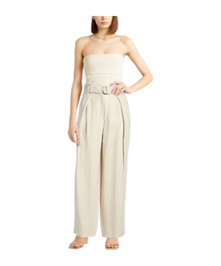 Max Mara Loose Straight-leg Pants - Nude