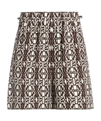 Max Mara Geometric Print Wide-leg Shorts