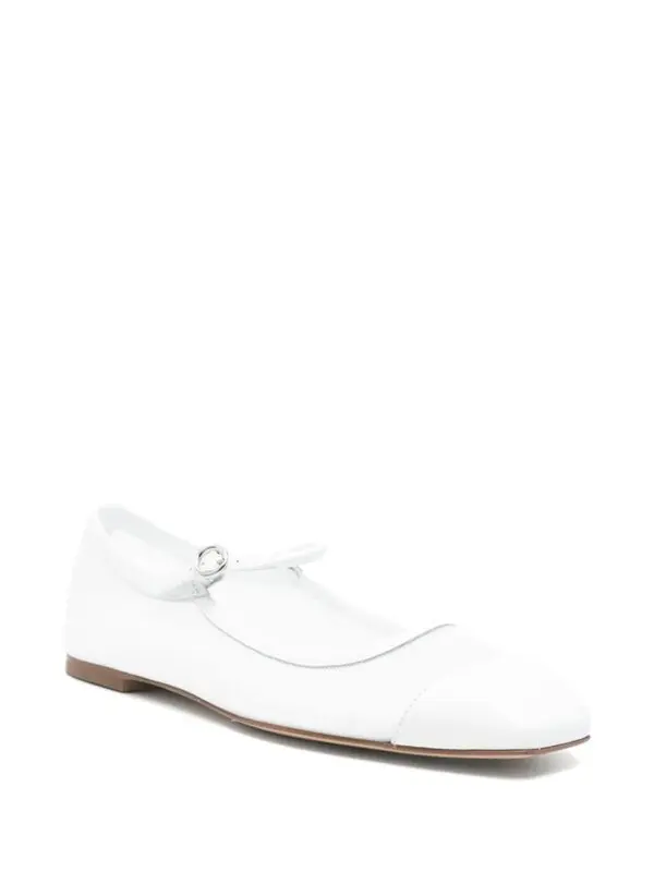 AeydĒ Uma Ballet Flats - White
