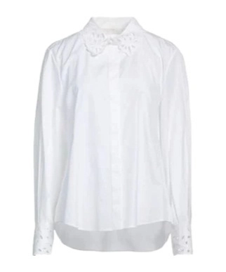 Chloé Long-sleeve Shirt With Embroidered Details