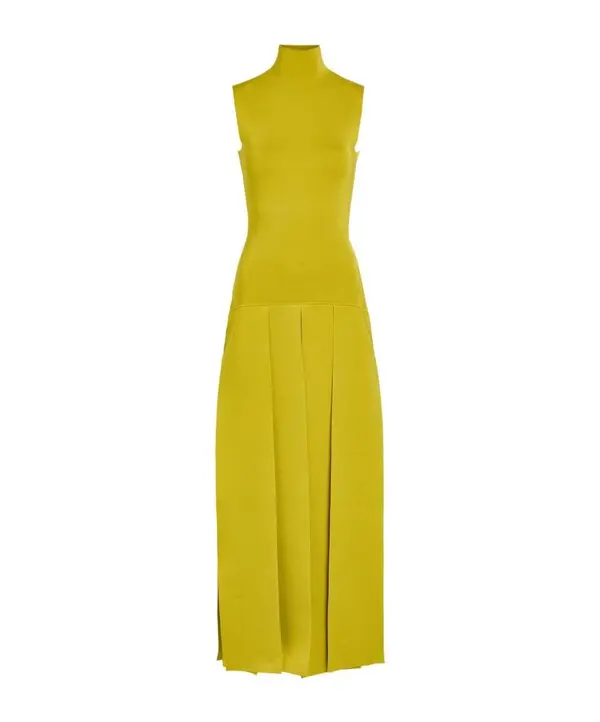 Alaïa Stretch Fineknit Maxi Dress