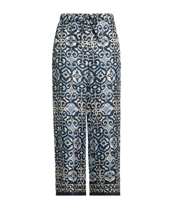 Max Mara Printed Wide-leg Trousers