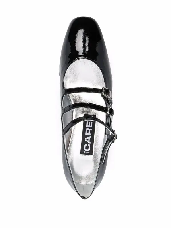 CAREL Kina Triple Strap Mary Janes Pumps