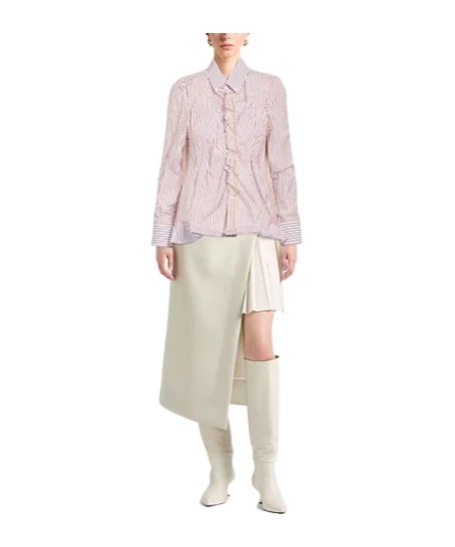 MAISON MARGIELA Striped Casual Shirt