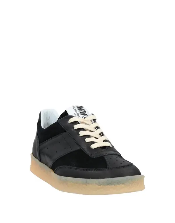 MAISON MARGIELA Low-top Suede And Leather Sneakers