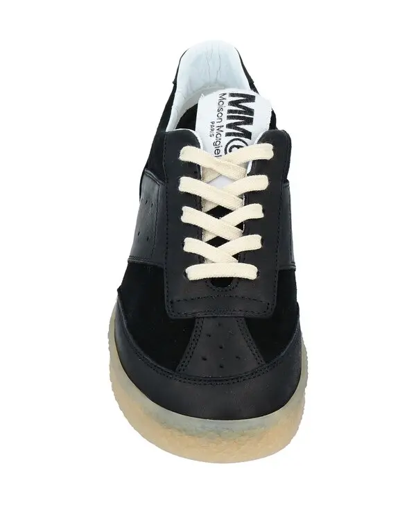 MAISON MARGIELA Low-top Suede And Leather Sneakers
