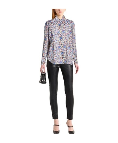 Isabel Marant Étoile Colorful Long-sleeved Shirt