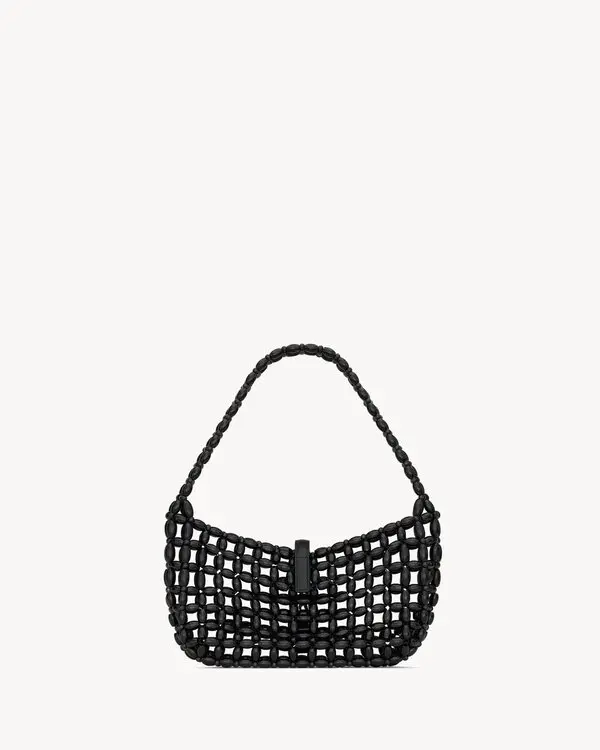 Saint Laurent Le 5 A 7 Shoulder Bag - Black