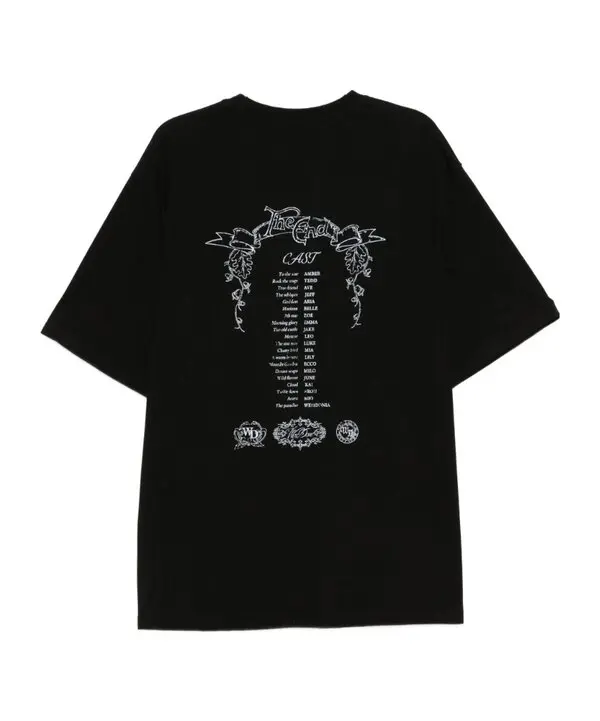 We11Done Crewneck Logo-print T-shirt