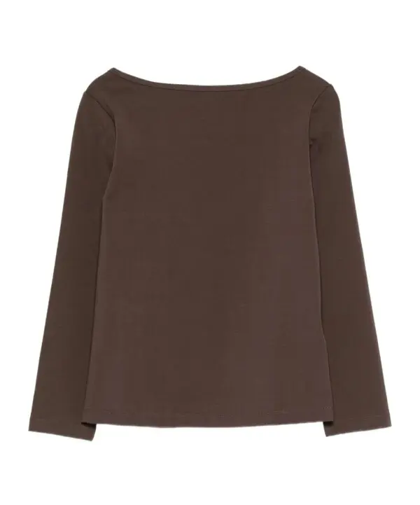 ST. AGNI Long-sleeves T-shirt - Brown