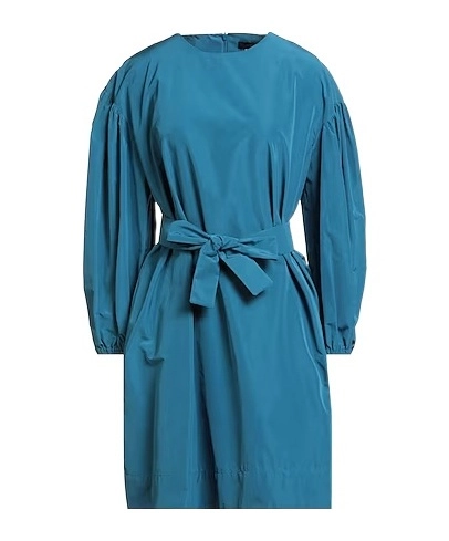 Max Mara Solid Satin Flared Skirt