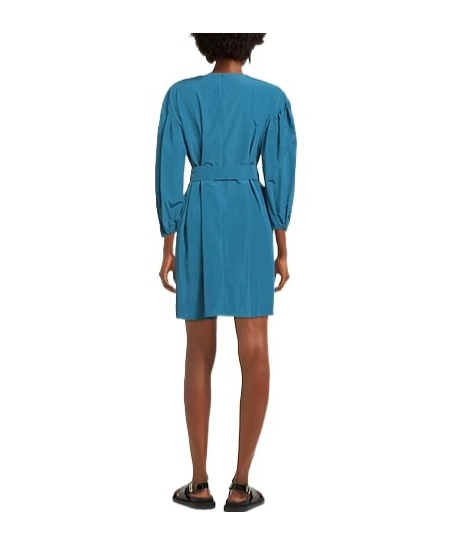 Max Mara Solid Satin Flared Skirt