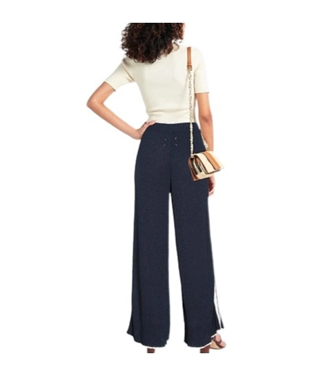 MAISON MARGIELA Solid-color Knitted Pants