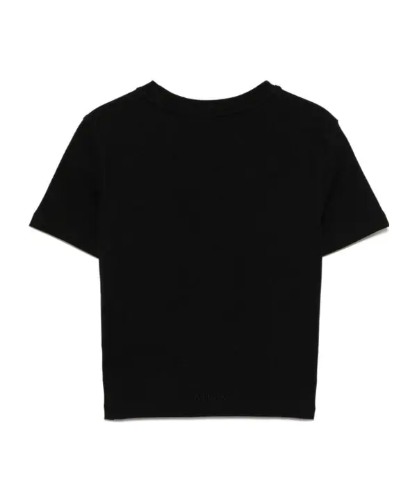 We11Done Logo Cropped T-shirt