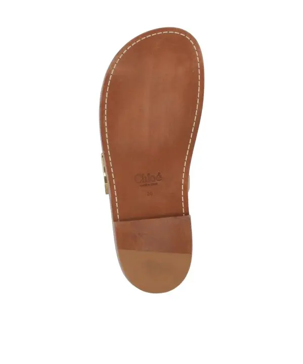 Chloé Simple Round-toe Sandals