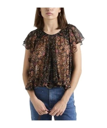 Isabel Marant Étoile Chiffon Floral-print Blouse