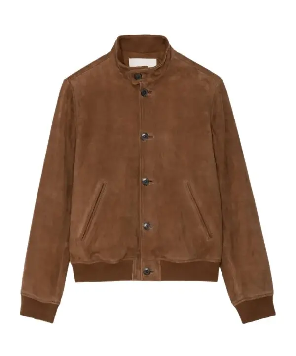 Zadig&Voltaire Lonni Button Suede Jacket