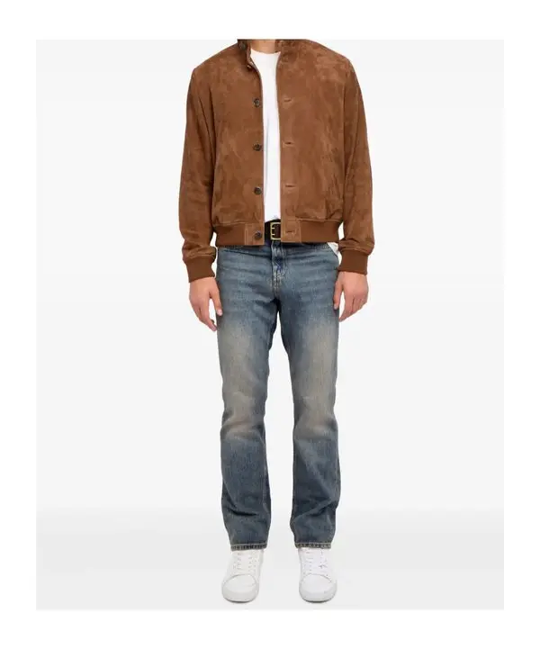 Zadig&Voltaire Lonni Button Suede Jacket