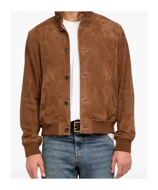 Zadig&Voltaire Lonni Button Suede Jacket