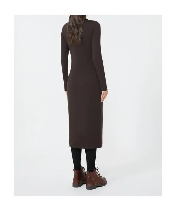 Max Mara Long-sleeved Wool Dress