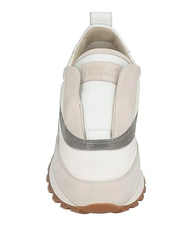 Brunello Cucinelli Two-tone Slip-on Trainers