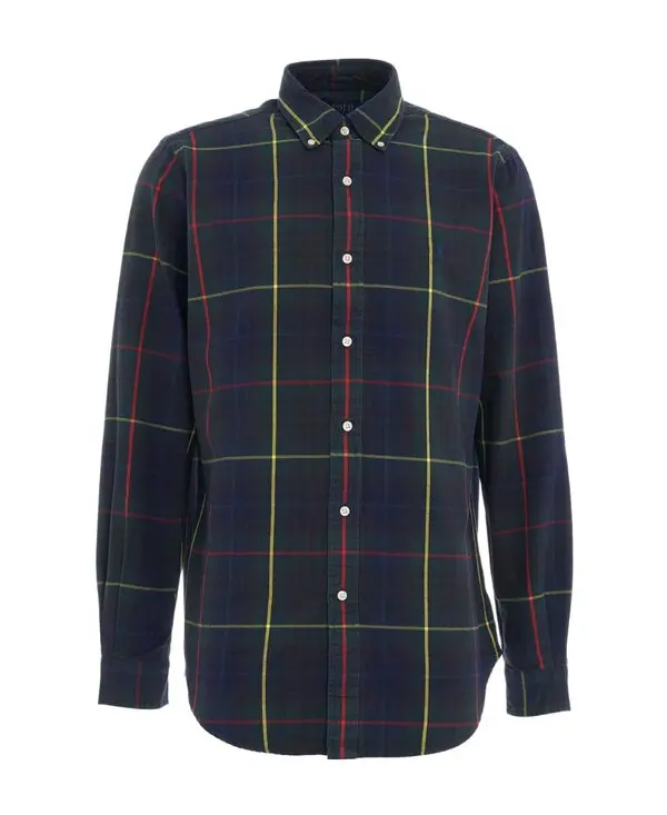 Polo Ralph Lauren Polo Pony Plaid-check Cotton Shirt