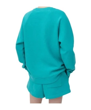 SPORTY  RICH Sporty & Rich Raglan Sleeve Crewneck Sweatshirt
