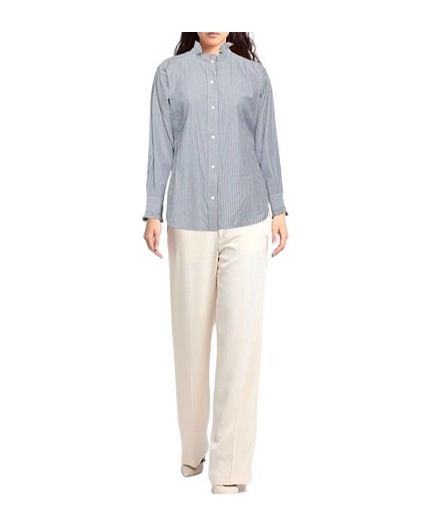Isabel Marant Étoile Striped Long-sleeve Shirt