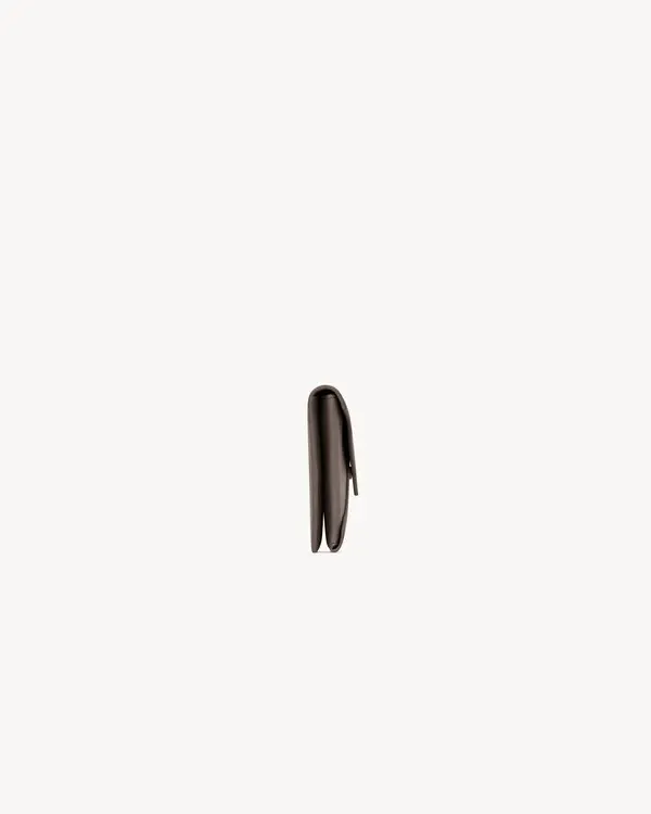 Saint Laurent Letter Large Wallet In Leather