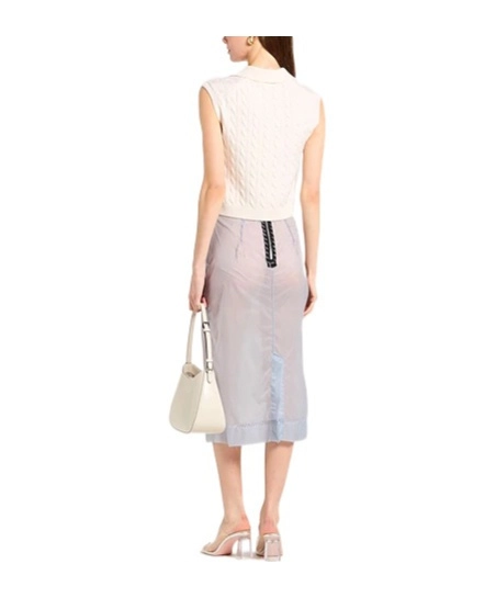 MAISON MARGIELA Solid-color Unlined Skirt