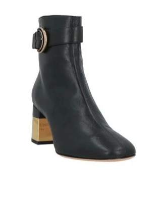 Chloé Minimalist Round-toe Ankle Boots