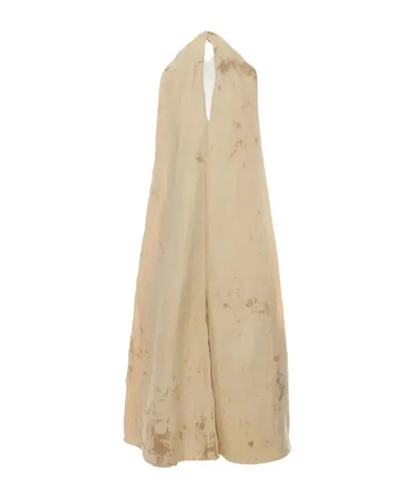 UMA WANG Aloe Open-back Midi Dress
