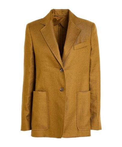 Max Mara Single-breasted Linen Blazer