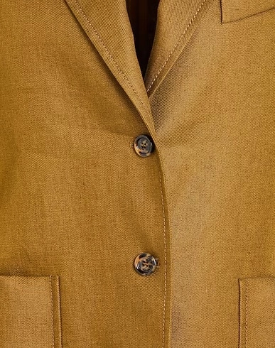 Max Mara Single-breasted Linen Blazer