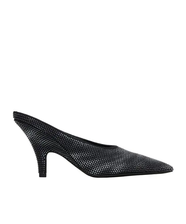Alexander Wang Irina Crystal Embellished Mules