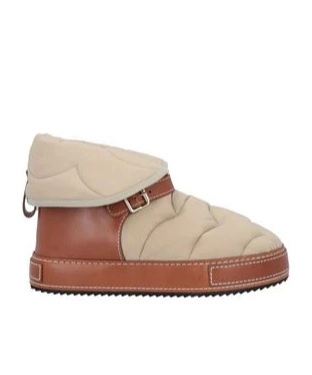 Chloé Color-block Quilted Ankle Boots