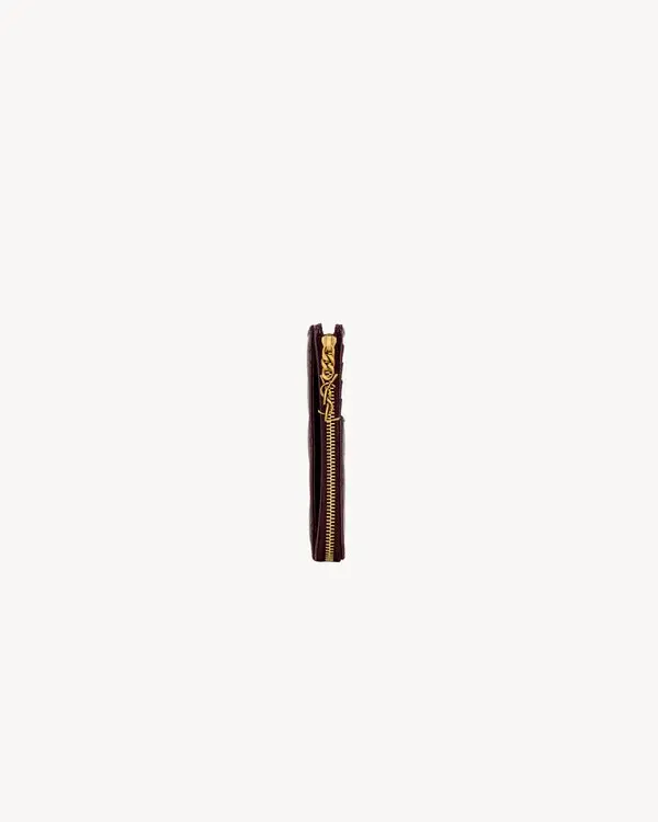 Saint Laurent Zipper Card Holder