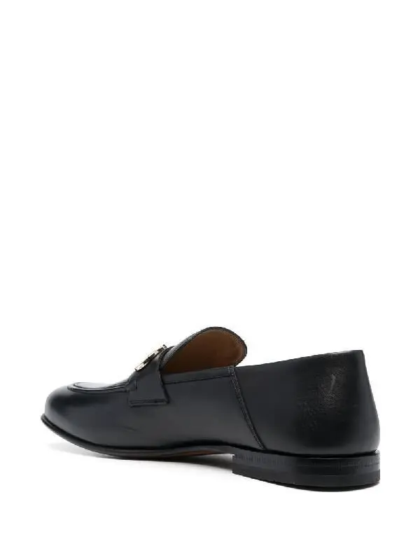 FERRAGAMO Horsebit Detail Loafers
