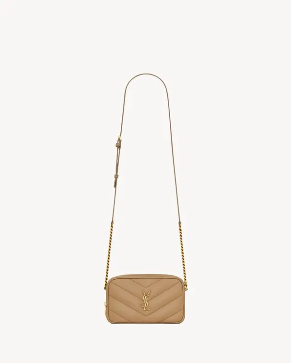 Saint Laurent Loulou Mini Camera Bag In Lambskin