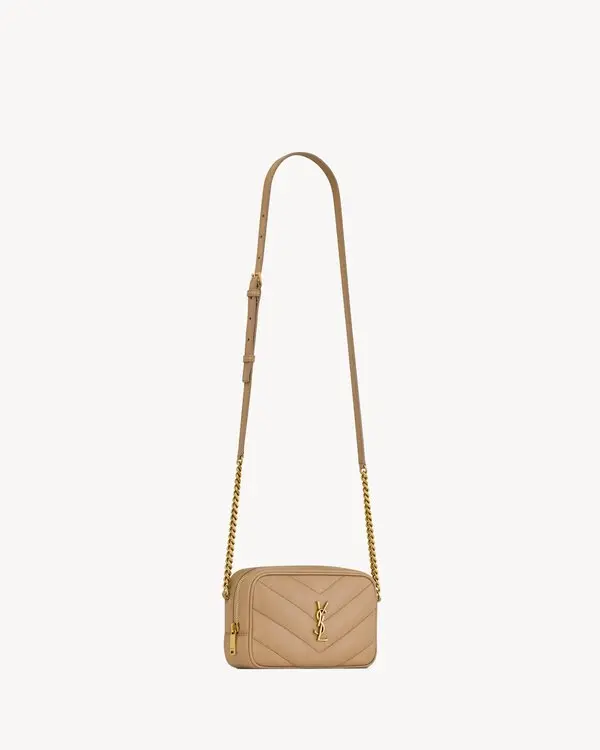 Saint Laurent Loulou Mini Camera Bag In Lambskin