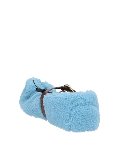 Marni Shearling Mary Jane Flats - Multicolor