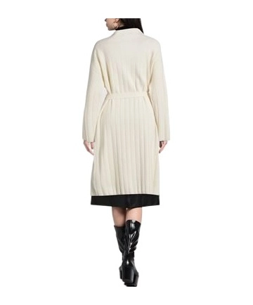 Max Mara Ribbed Knit Longline Cardigan