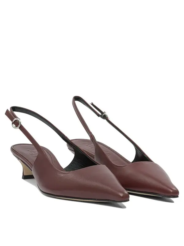 AeydĒ Catrina Pointed-toe Slingback Pumps